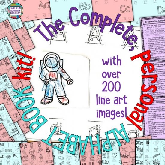 The benefits of a personal alphabet book - That Fun Reading Teacher ...