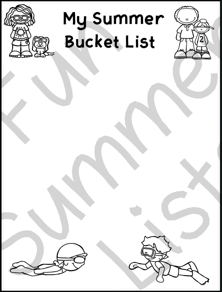 End of Year Writing Lesson: Writing for a purpose - Summer Lists ...