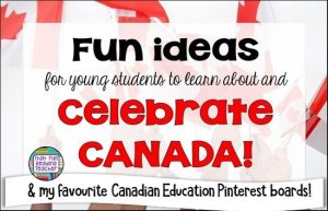 Fun ideas for young students to learn about and Celebrate CANADA ...