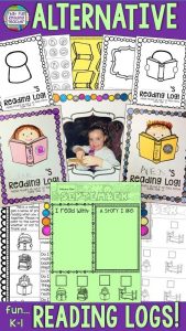 Rethinking Reading Logs for beginning readers - That Fun Reading Teacher