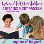 Tips for starting a Reading Buddies (or Learning Buddies) program in ...