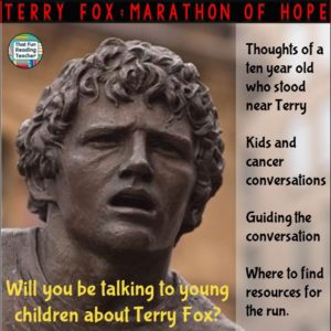 Terry Fox Marathon of Hope - Resources for the walk, talking to ...