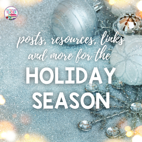 Winter literacy posts, resources and links - That Fun Reading Teacher